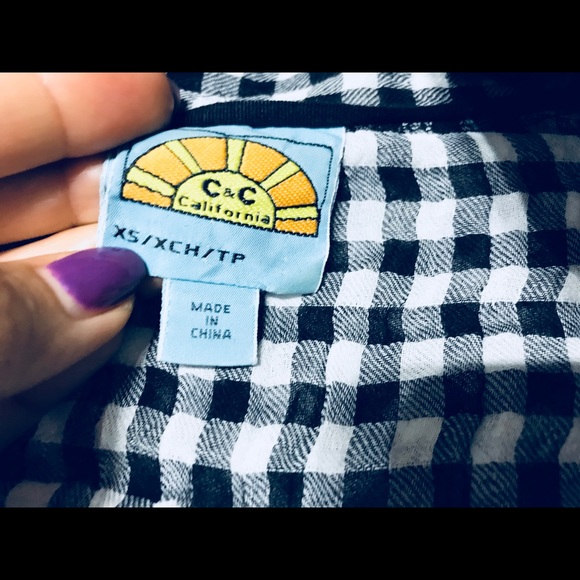 C&C California | Tops | Cc California Flannel Shirt | Poshmark